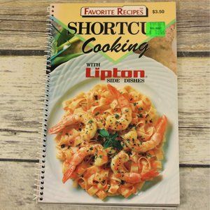 Thomas J Lipton Inc | Kitchen | Lipton Cookbook Shortcut Cooking Side ...